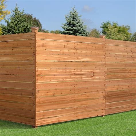 6 Ft Wood Fence Panels The Home Depot