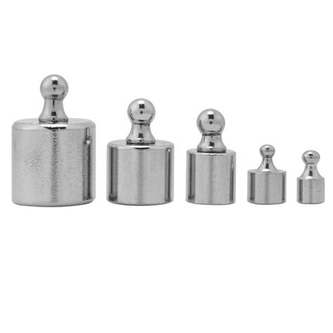Buy Counterweight Defect Free Silver Weight Test Set Precision 5pcs