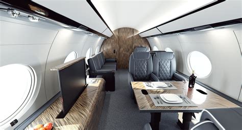 Gulfstream G650 Custom Interior Jet Privato Design