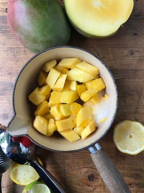 Mango Compote Veggie Desserts