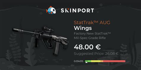 Aug Stattrak™ Flügel Fabrikneu Counter Strike 2 Skinport