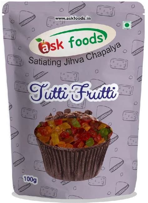 Tutty Fruity At Rs 30 In Bangalore Id 6534253 A S K Foods Pvt Ltd