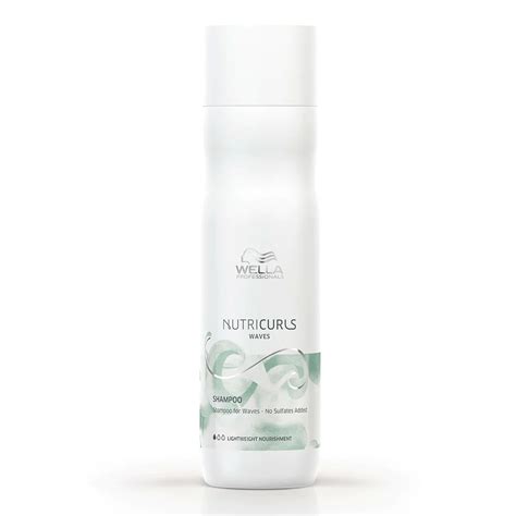 Wella Professionals Nutricurls Shampoo For Waves 250ml Barber Bazaar