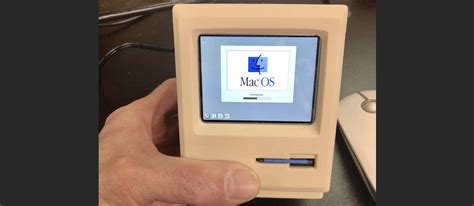 Making A Tiny Mac From A Raspberry Pi Zero Marchintosh Piday Raspberrypi Adafruit