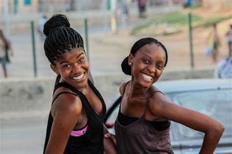 Angolan Woman Girl Young Black Free Image From