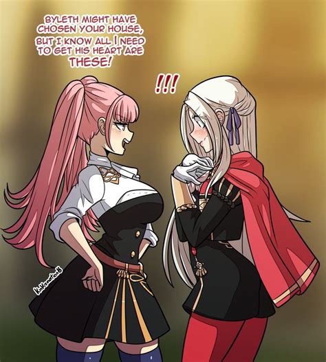 Edelgard Von Hresvelg And Hilda Valentine Goneril Fire Emblem And 1