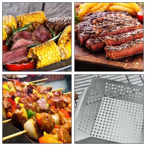 137 Inch Barbecue Basket Bbq Pan Heat Resistant N Vicedeal