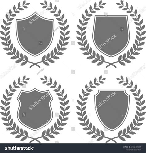 Vector Element Security Laurel Logo Design Stock Vector Royalty Free 2162489665 Shutterstock