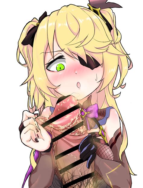 Rule 34 Bacteria Cyano Blonde Hair Blush Censored Commentary Request Female Fischl Genshin