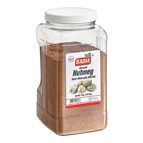 Badia Ground Nutmeg 4 Lb 4 Case