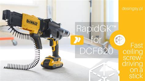 Rapidgk™ The Ultimate Extension For Your Dewalt Or Milwaukee Drill Dcf620 Youtube
