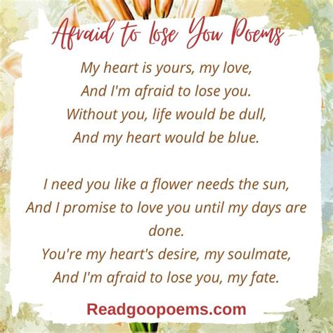 Lost And Scared Poems