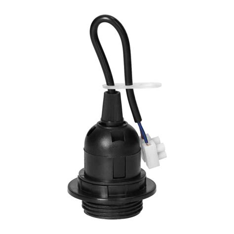 Dulie Bec E27 Virone Lhe27 27bpz Cu Flansa Cablu Si Bloc Terminal Neagra Emagro