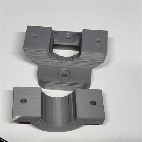 Stl File Wall Pipe Clamp 1 Inch24mm・3d Printable Model To Download・cults