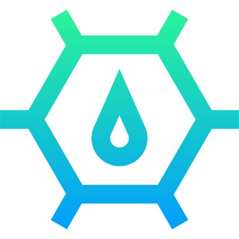 Molecule Super Basic Straight Gradient Icon