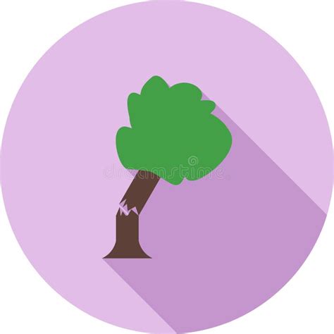 Tree Falling Stock Vector Illustration Of Danger Broken 91637996