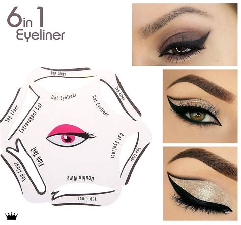 Cat Eye Makeup Printable Stencil Saubhaya Makeup