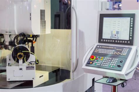 CNC Milling Machine Center In Tool Manufacture Workshop Stock Photo Image Of Mechanic