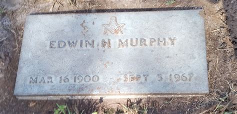 Edwin Harold Murphy 1900 1967 Find A Grave Memorial