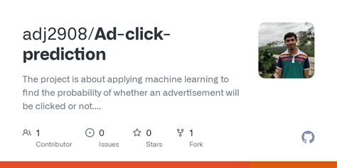 github adj2908 ad click prediction the project is about applying