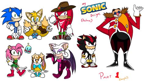 Sonic Design 1 By Keenkanji On Deviantart