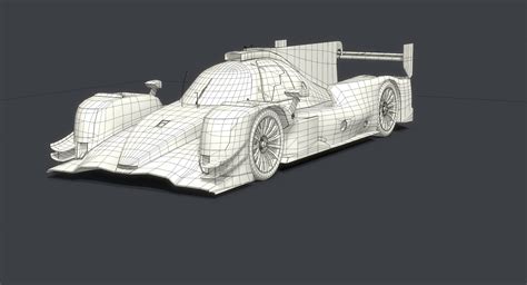 3d Class Racing Wec Lmp2 Model Turbosquid 1545453