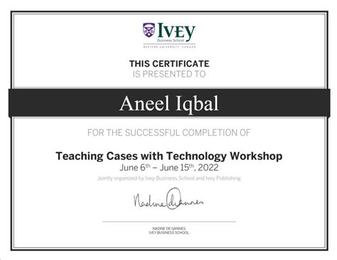 Aneel Iqbal On Linkedin Thank You Nadine De Gannes For Delivering This