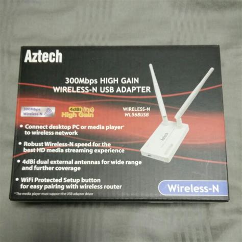 Aztech Wireless N Usb Adaptor Computers And Tech Parts And Accessories