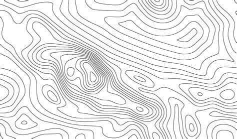 Seamless Topographic Map Background Line Topography Map Seamless
