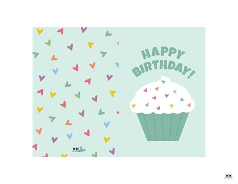 Printable Birthday Cards Foldable