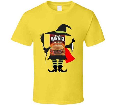 Manwich Costume Man Witch Halloween Funny T T Shirt Etsy