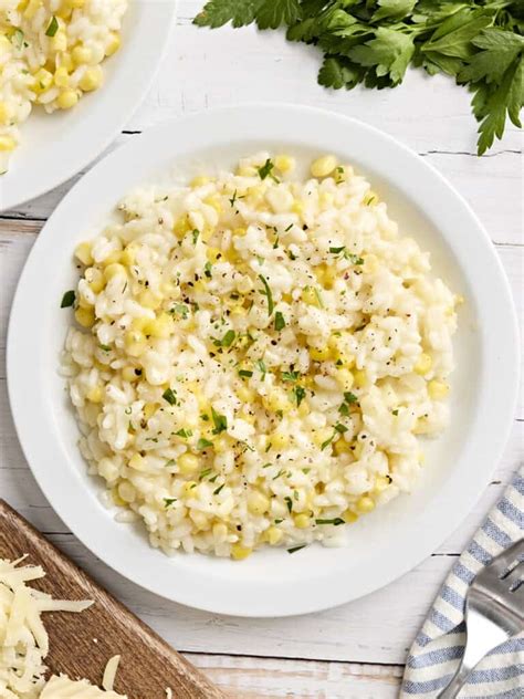 Sweet Corn Risotto Budget Bytes