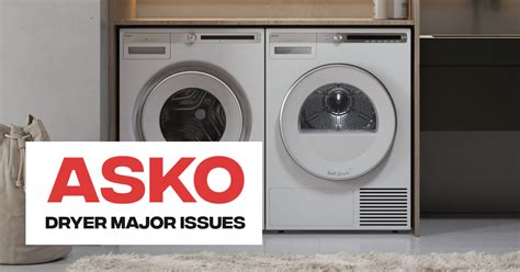 Asko Dryer Sensor Malfunction Asko Appliance Support