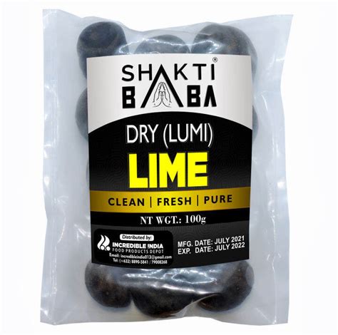 Shakti Baba Dry Limu Lime 100g Lazada Ph