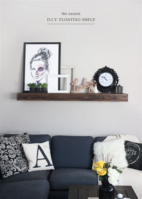 Floating Shelf Above Dresser At Ken Escobar Blog