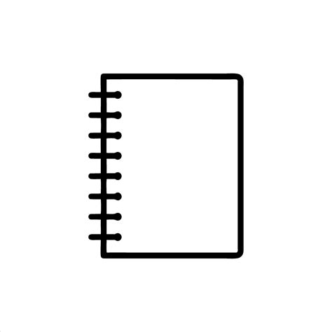 Simple Notebook With Minimalist And Modern Design 46706678 Vector Art