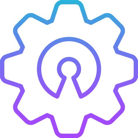 Open Source Generic Gradient Outline Icon