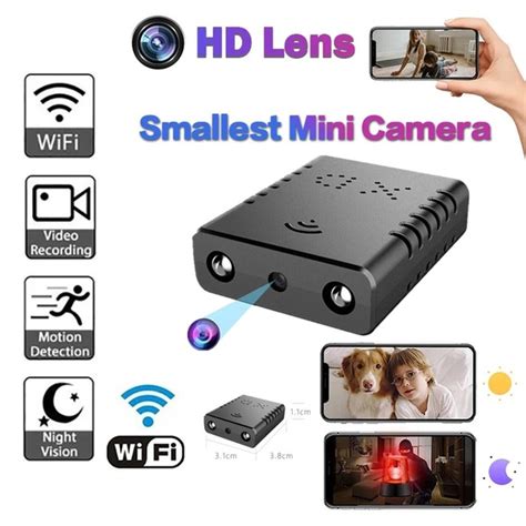 The Smallest Hd 1080p Wifi Xd Mini Camera Night Vision Micro Camera