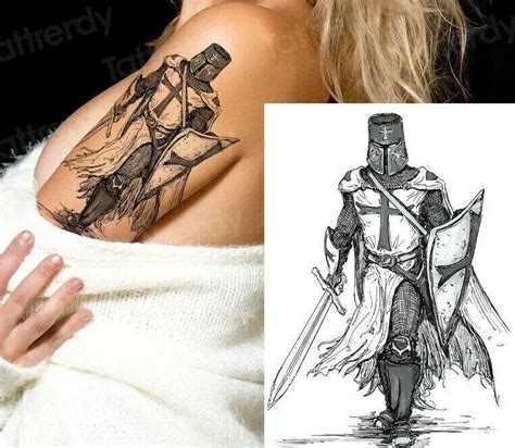 Knights Templar Seal Tattoo