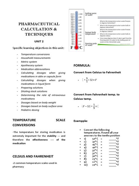 Pharmaceutical Calculation Pdf Medical Prescription Dose