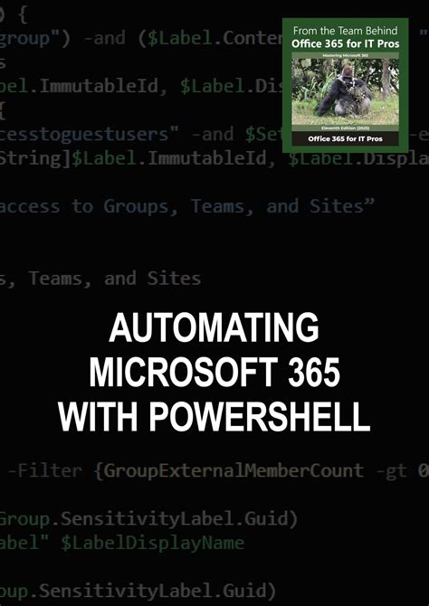 Mua Automating Microsoft 365 With Powershell Use Powershell To Work