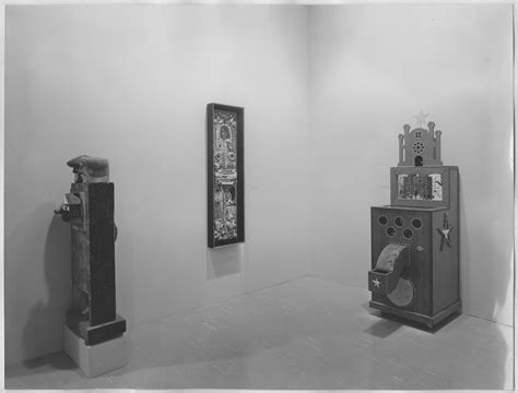 Installation View Of The Exhibition The Art Of Assemblage Moma