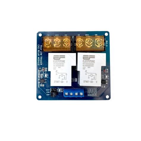Relay Module With Optocoupler Isolation Supports High And Low Trigger