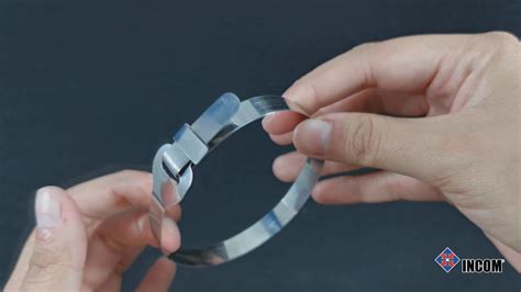 Cincho De Acero Inoxidable Marca Metalico Máxima Sujeción Y