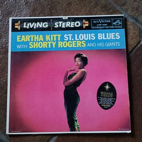 Vinyl Record Media Vintage Eartha Kitt Sex Symbol Vinyl Record