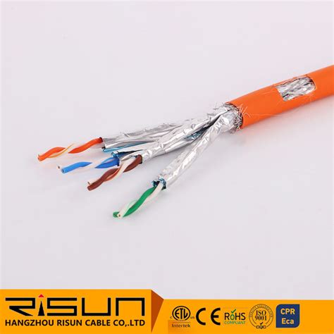 Outdoor Waterproof Sftp Cat7 Lan Cable For Cctv Security System Lan Cable And Computer Cable