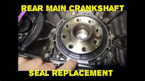 How To Install A Crankshaft Seal At Jake Burdekin Blog