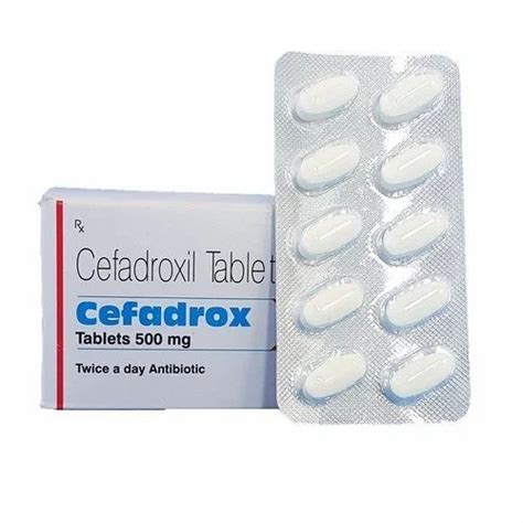 Cefadrox Cefadroxil Tablet At Rs 46strip Bacterial Infections In