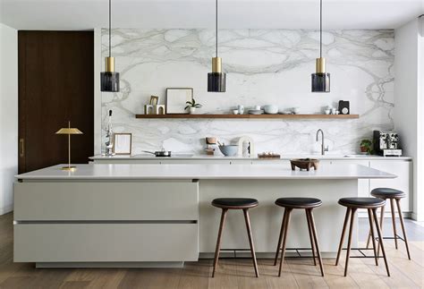 Contemporary White Kitchen Cabinets