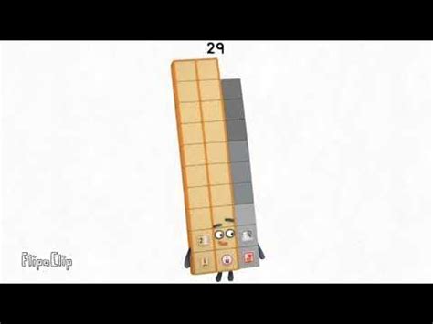 The Real Numberblock 29 Youtube